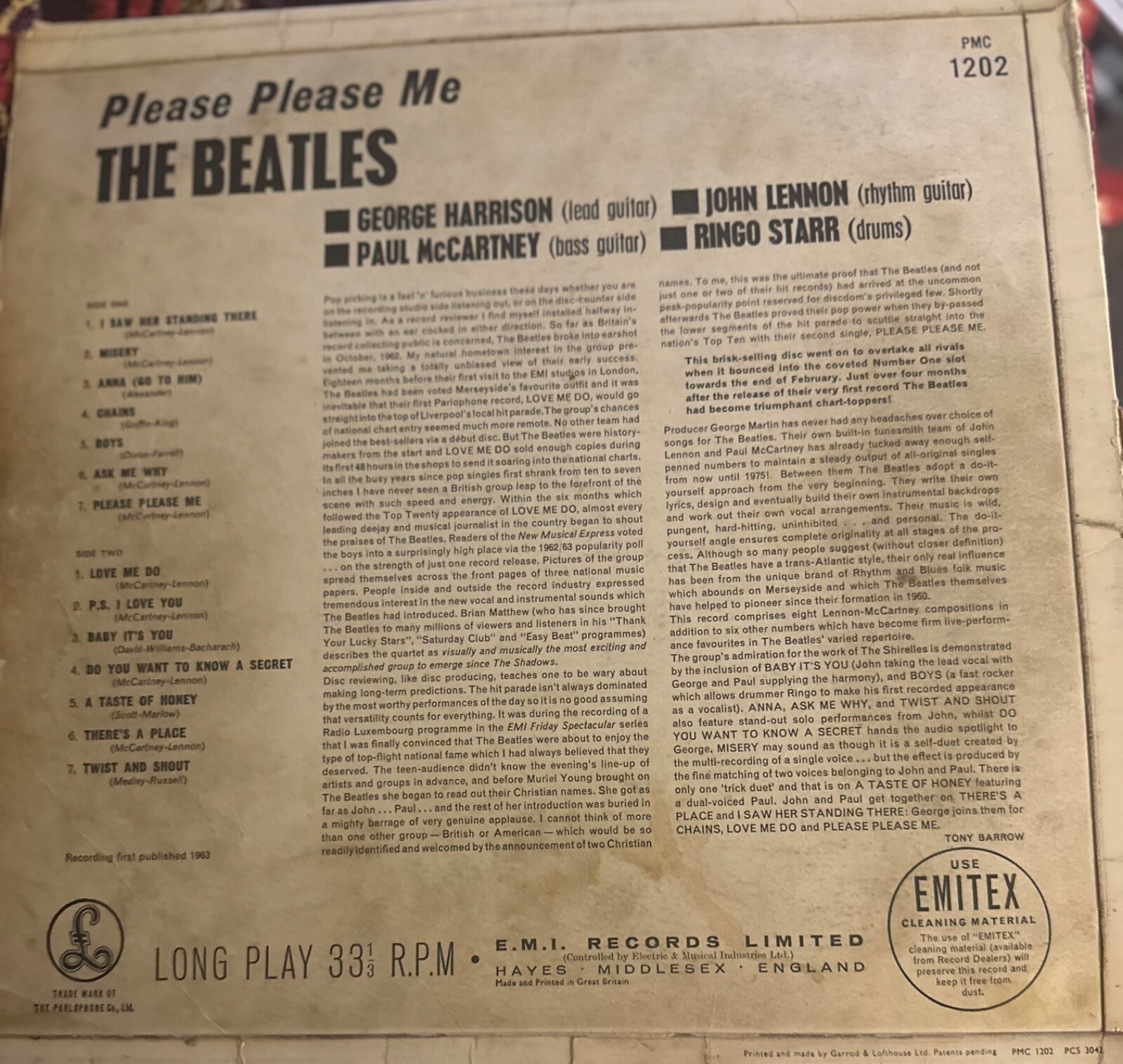 The Beatles, Please Please Me, Mono | eBay