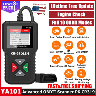 Automotive OBD Code Reader OBD2 Scanner Car Check Engine Fault ...