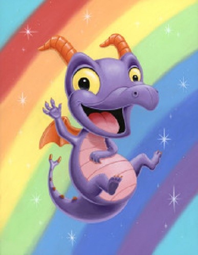 Disney Gallery Figment Art Postcard, NEW | eBay