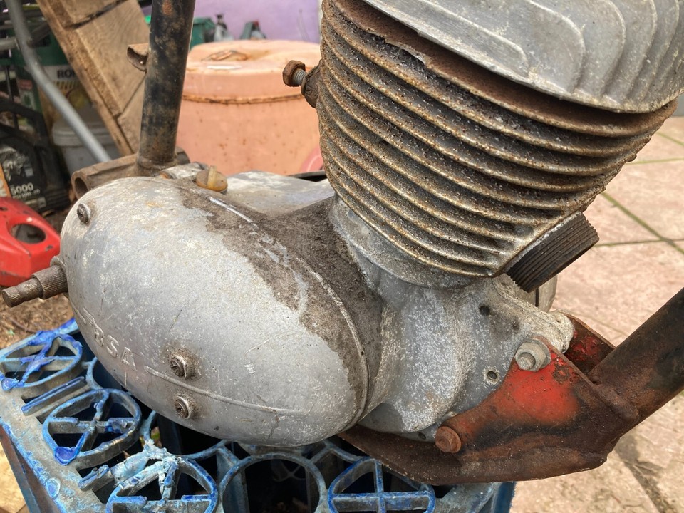 BSA BANTAM ENGINE AND FRONT FRAME | eBay UK