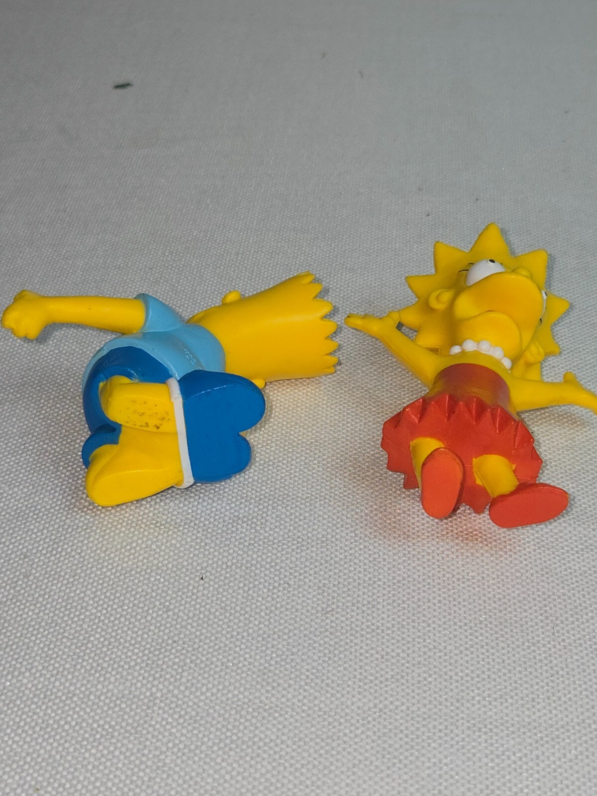 VINTAGE 1990 Jesco THE SIMPSONS Bendable Simpson Figure Toy W/ Lisa | eBay