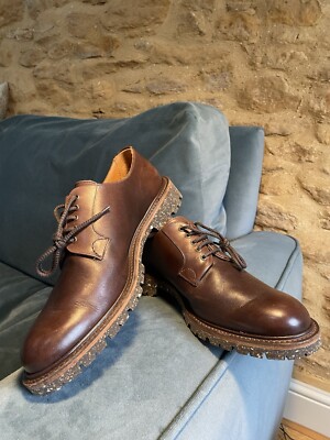 Cheaney brown derby shoe | eBay UK