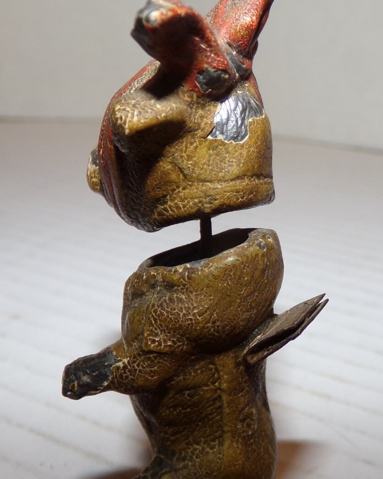 Antique Heyde ? Metal Begging Dog Nodder Germany | eBay