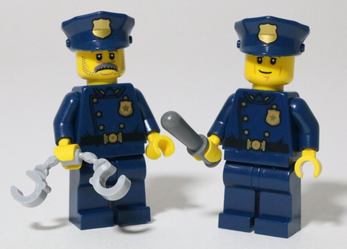 New Genuine LEGO 10278 Police Minifigures City 1920's American Cop ...