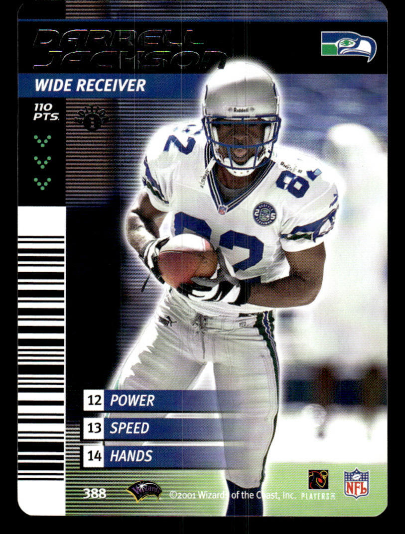 Darrell Jackson Nfl Upper Deck Fleer 2006 #88 Darrell Jackson Seatt