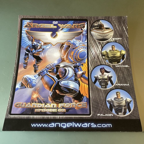 Angel Wars Animated Series, 12x12- Foldout, Album Flat Poster Christian ...