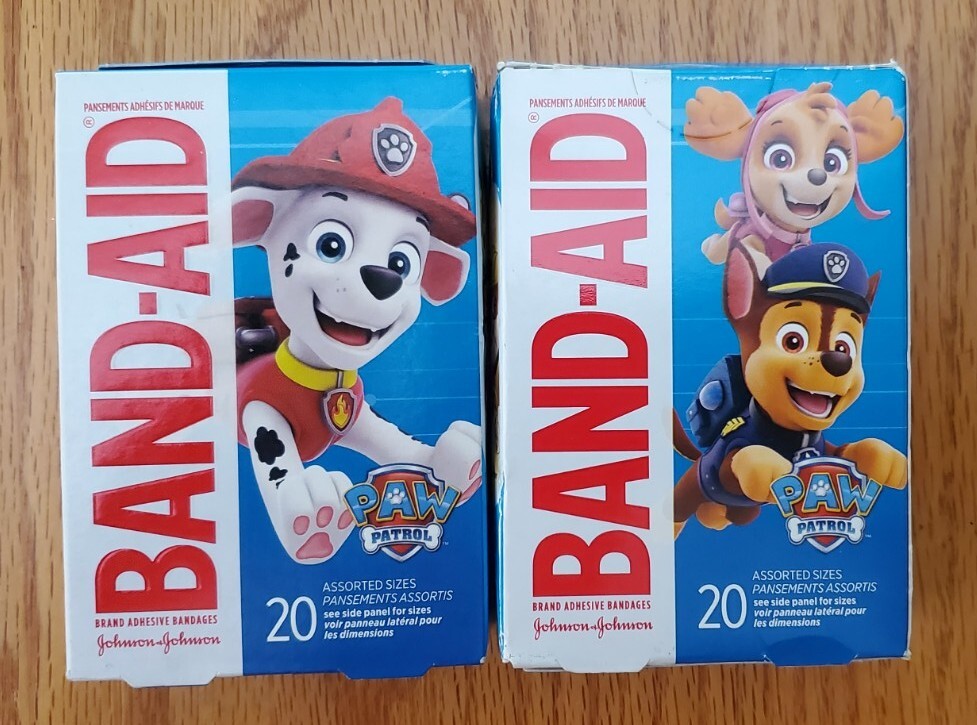Band Aid Adhesive Bandages Nickelodeon Paw Patrol Kids Band Aid