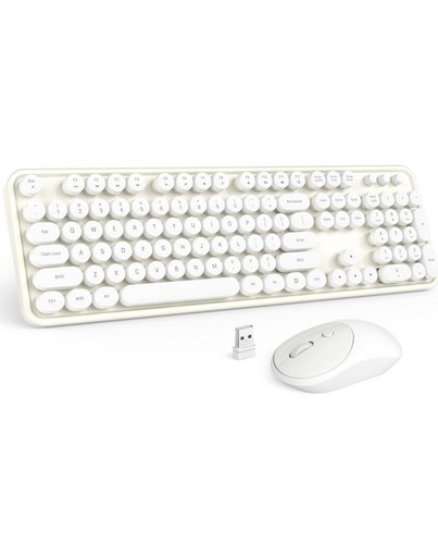 Mofii Sweet 2.4GHz Wireless Keyboard and Mouse set for PC/Laptop/Mac ...