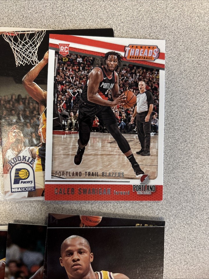 NBA Rookie Basketball Card Collection Assorted Player Trading Cards Lot ...