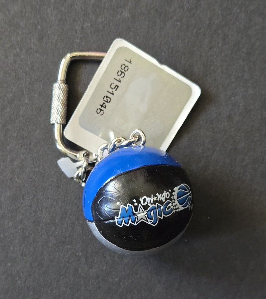 1988 Vintage Lil Sports Brat Mini NBA Basketball Keychain Orlando Magic ...