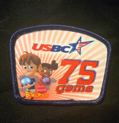 USBC Youth 75 Game Patch – Bowlopolis Achievement Award - Red | eBay