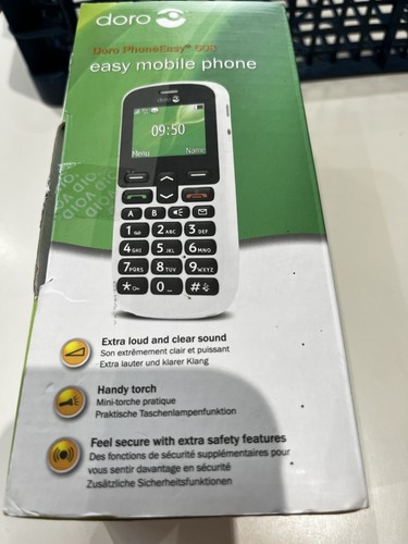 Doro PhoneEasy 508 Mob Phone In Excellent Cond Working Boxed with ...