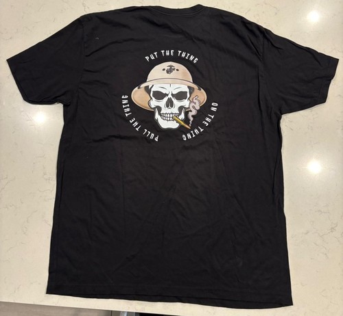USMC Range Coach 0933 T-Shirt Black Marine Corps Marksmanship Next ...