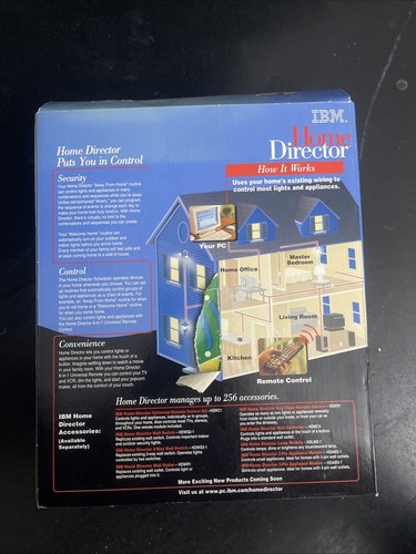 IBM Home Director Starter Kit Model HDSK11A CD ROM Included-Open Box ...