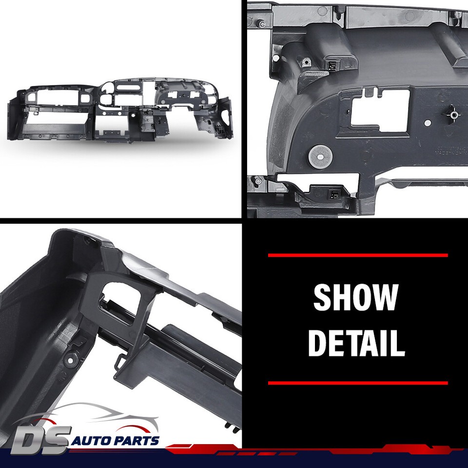 Dash Dashboard Core Structure Frame Single Aux Gray Fit For 1998-2001 ...