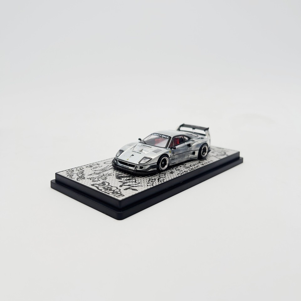 CHASE ! INNO64 1:64 LBWK Ferrari F40 Matte Black Hong Kong Toycar Salon ...