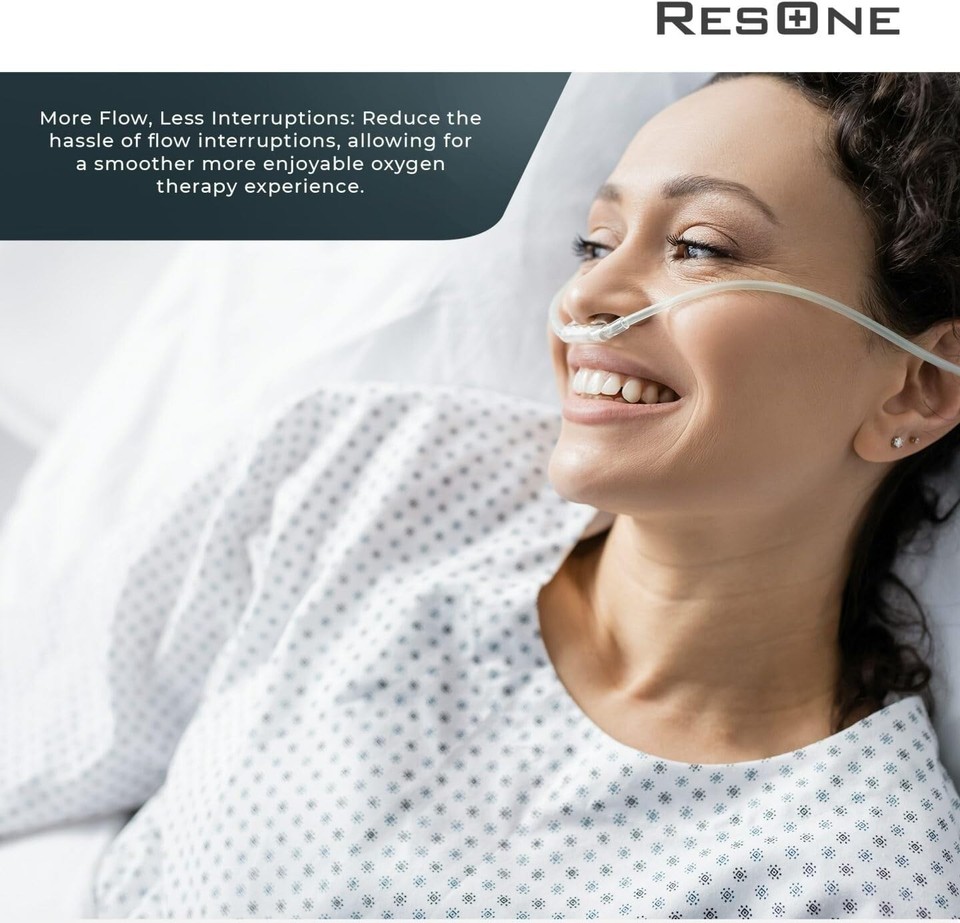 ResOne 25Ft Purple Oxygen Supply Tubing, Crush Resistant, Standard ...