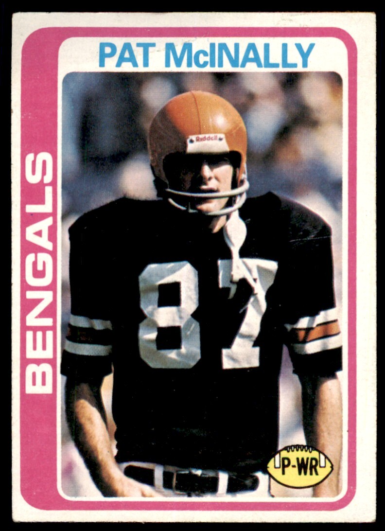 1978 TOPPS PAT MCINALLY . CINCINNATI BENGALS #354 | eBay