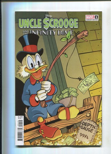 UNCLE SCROOGE and the INFINITY DIME #1 - SIMONSON RATIO VARIANT COVER ...