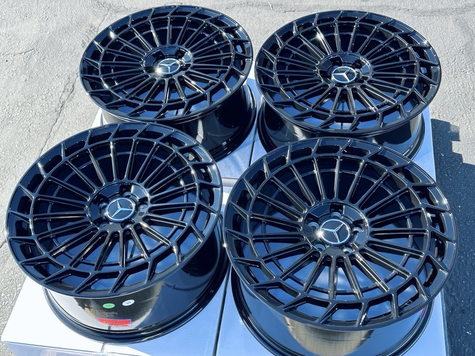 4 20" Fierce Wheels Fits Mercedes S350 S400 S450 S550 S63 S500 S560 ...