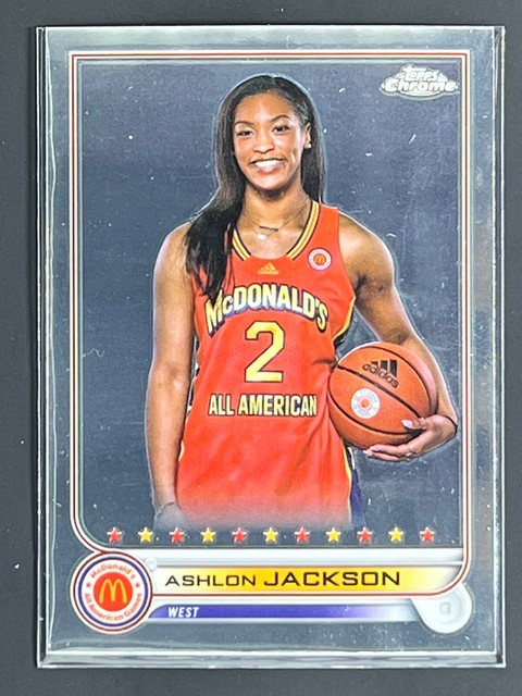 2022 Topps Chrome McDonald's All American - #91 Ashlon Jackson (RC) for ...