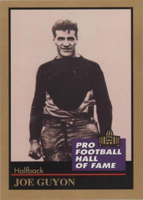 1991 Enor Pro Football Hall of Fame Joe Guyon #54 | eBay