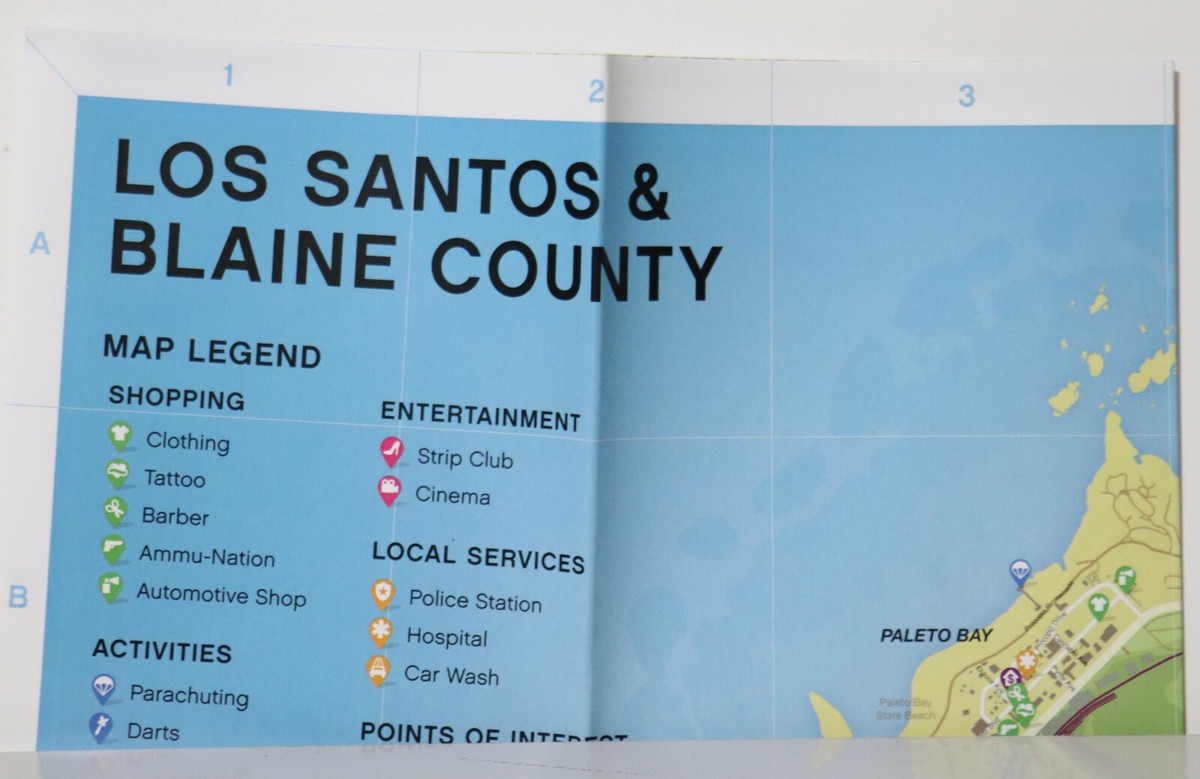 Poster Do Mapa Gta 5