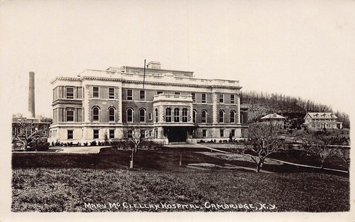 J83/ Cambridge New York RPPC Postcard c1910 Mary McClellan Hospital 219 ...