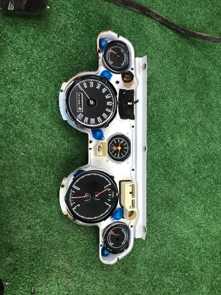 68 Ford Mustang instrument cluster, C8ZZ-10838-A, USED CORE 1968 WITH ...