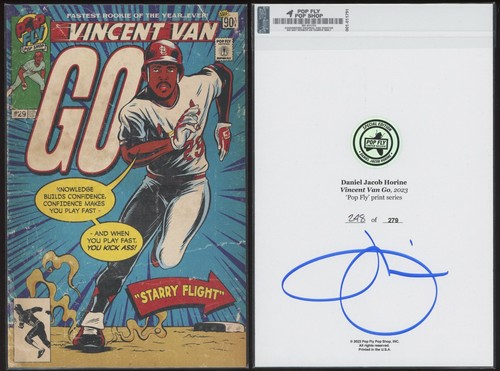 Vincent Van Go (Vince Coleman) - Pop Fly Pop Shop Art Print - Daniel J ...