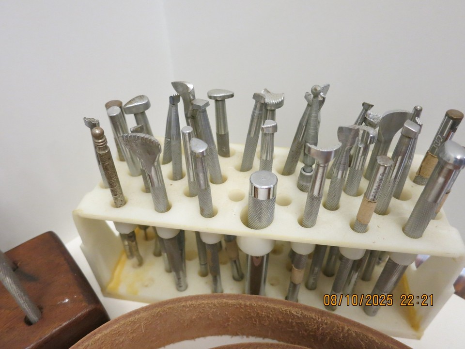 Craftstools Leather Working Tools Book Stamps Strap Cutter Tandy LARGE ...