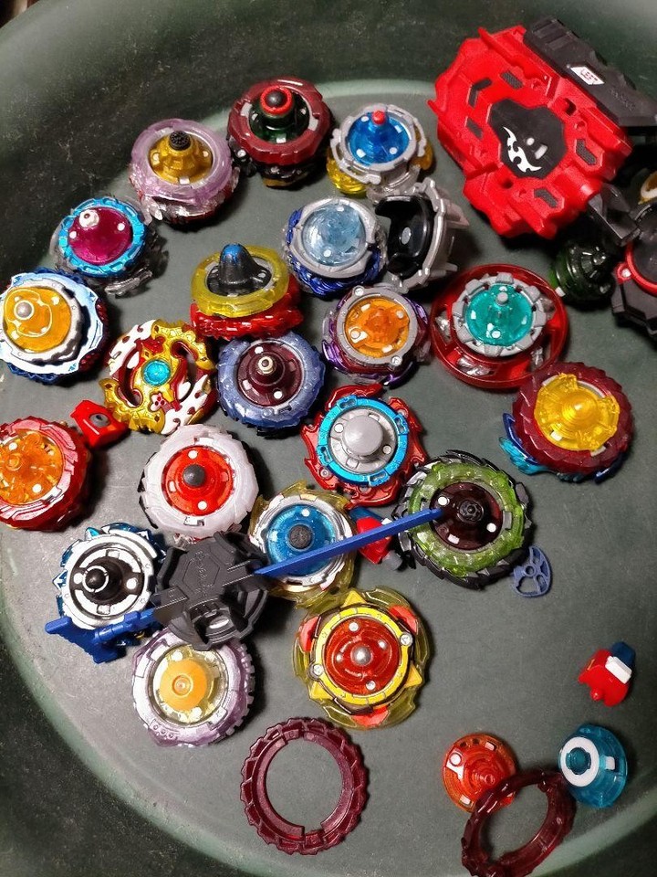 Beyblade Retirement Set 20 Layers 19 Disks 26 Drivers 11 Frames | eBay