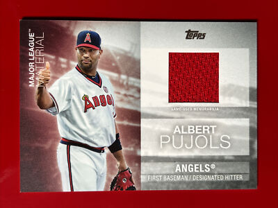 2020 Topps Update Major League Materials RELIC Albert Pujols Los ...