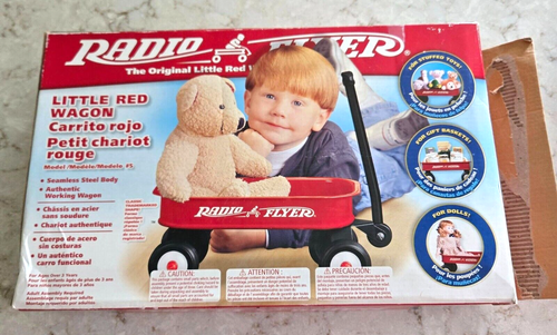 Radio Flyer The Original Little Red Wagon Model#5 / Box | eBay