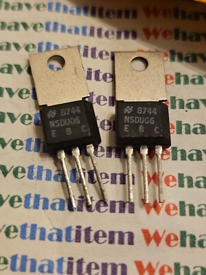 NATIONAL / NSDU10 / TRANSISTOR / 2 PIECES (QZTY) | eBay