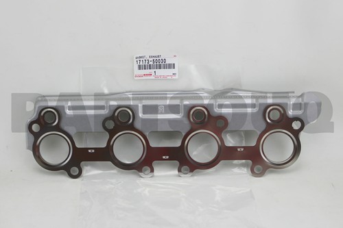 1717350030 Genuine Toyota GASKET, EXHAUST MANIFOLD TO HEAD 17173-50030 ...