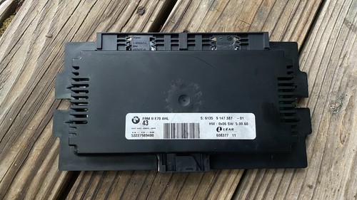 2007-2014 BMW X5 E70 E71 FRMIIR AHL FOOTWELL LIGHT CONTROL UNIT MODULE ...