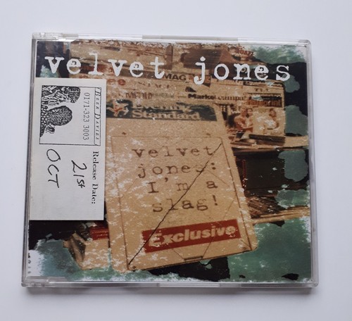 Velvet Jones; Exclusive - Rare 1996 UK CD Single in Release Date ...