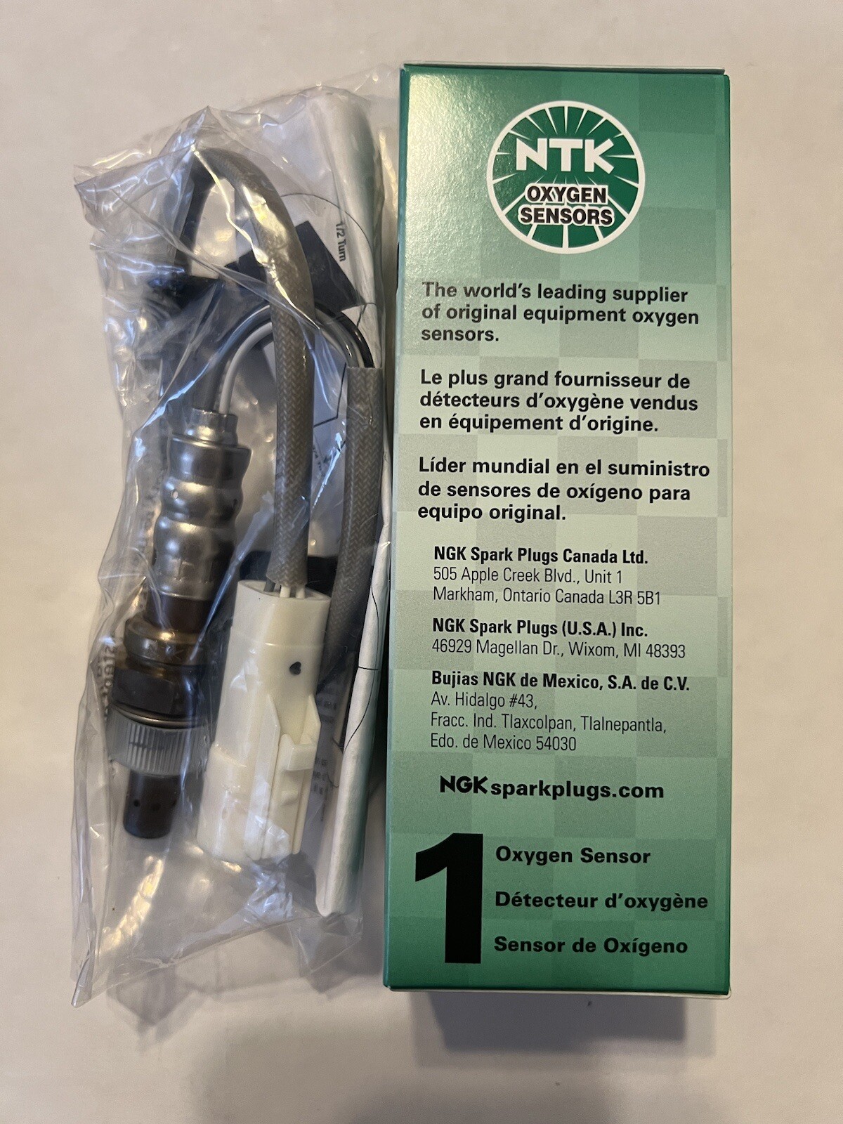 `S``Q3`One New NTK Oxygen Sensor 22500 for Ford & more | eBay