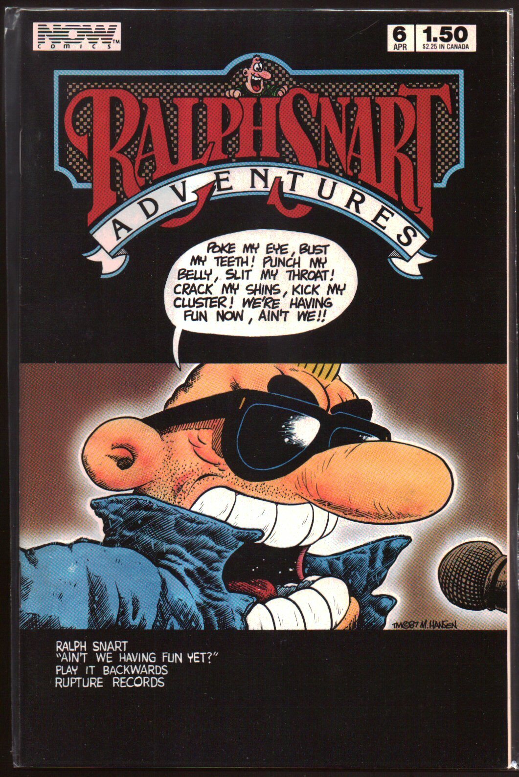 Ralph Snart Adventures #1-9 VF/NM 9.0+ 1986-88 Now Comics Vol 1|2|3 ...