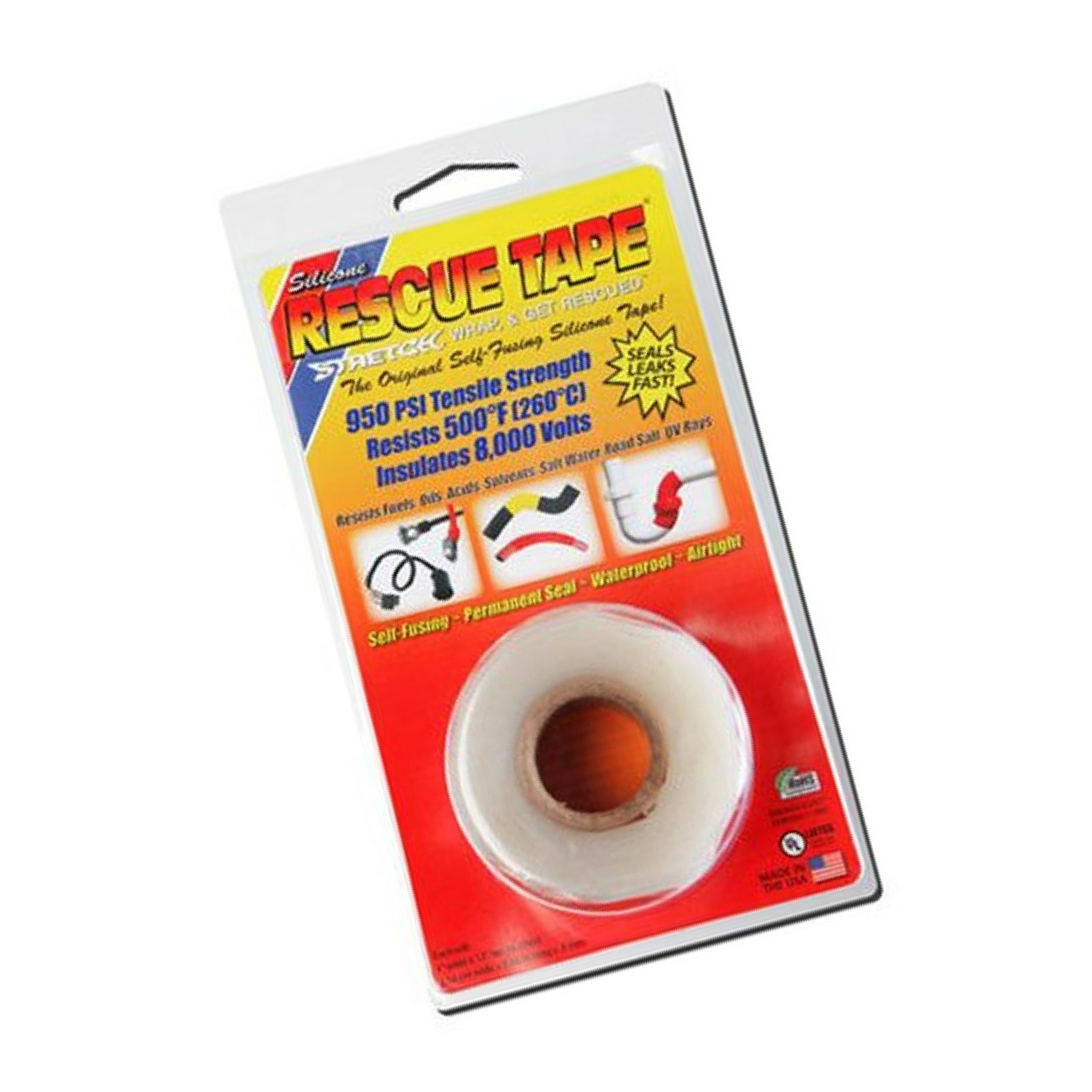 Rescue Tape | Self-Fusing Silicone Tape | Emergency Pipe & Plumbing ...