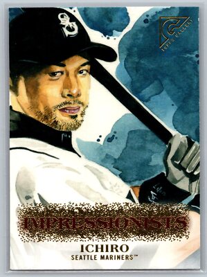 2018 Topps Gallery Impressionists #I-4 Ichiro SP Seattle Mariners | eBay
