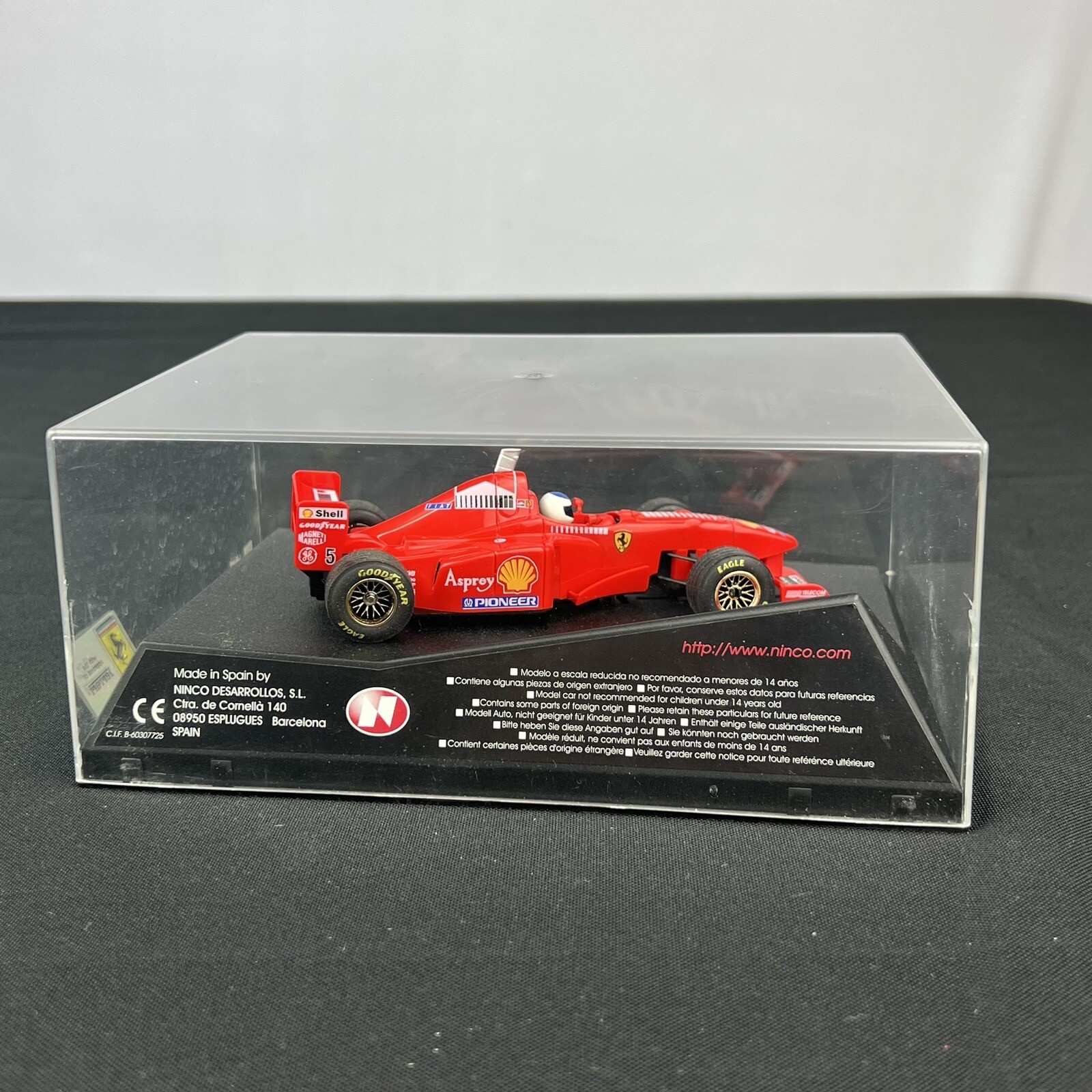 Ninco Ferrari F50 1/32 Slot Car Sponsor Number 5 for sale online | eBay