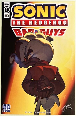 SONIC The HEDGEHOG BAD GUYS Comic Book IDW #1 Cover RI-A September 2020 ...