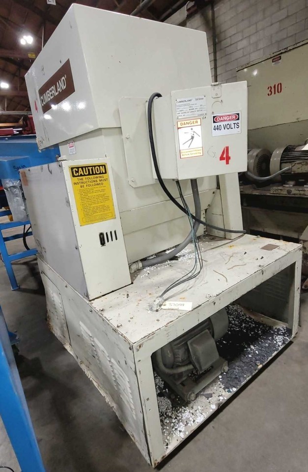 14" x 26" Used Model 684 3KN Cumberland Granulator | eBay