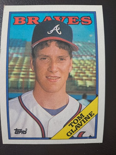 1988 Topps #779 Tom Glavine ROOKIE Atlanta Braves | eBay
