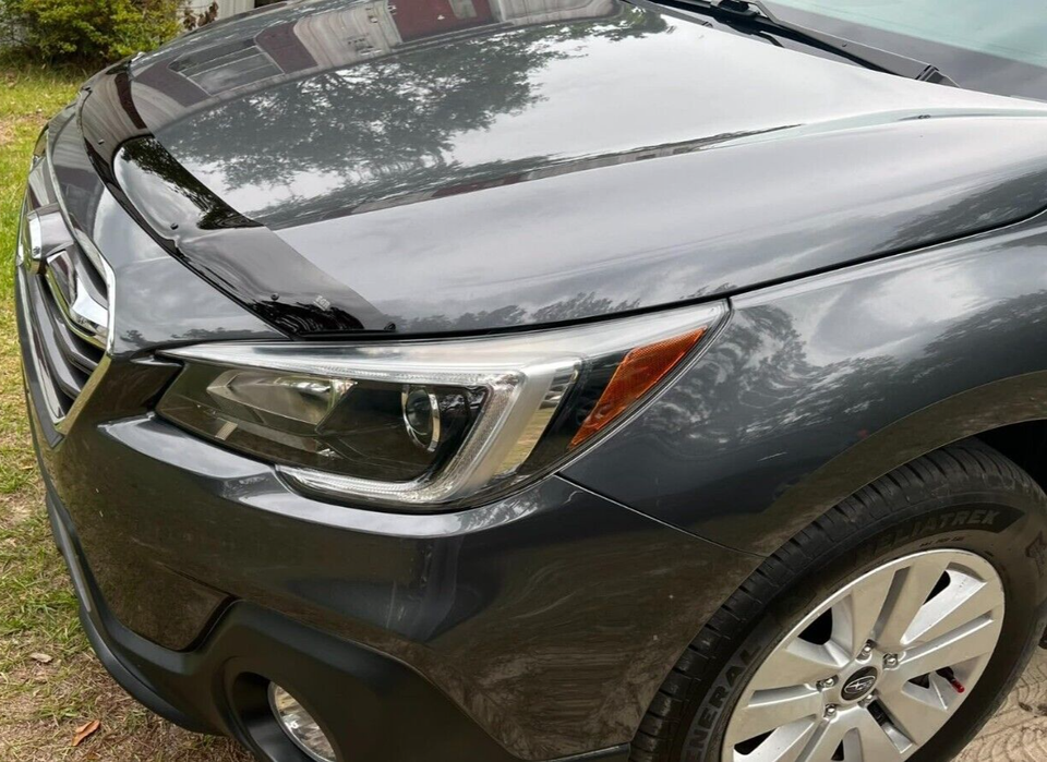 EGR Dark Smoke Hood Protector Bug Shield Deflector for 2015-2019 Subaru ...