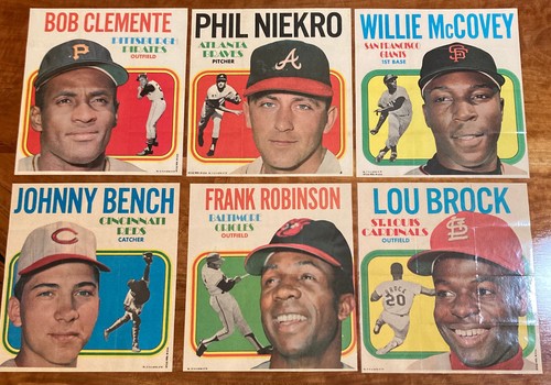 1970 Topps Baseball Mini-Posters (22) LAMINATED! | eBay
