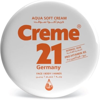 Crème 21 Aqua Soft Crème hydratante pour peaux normales 150 ml | eBay