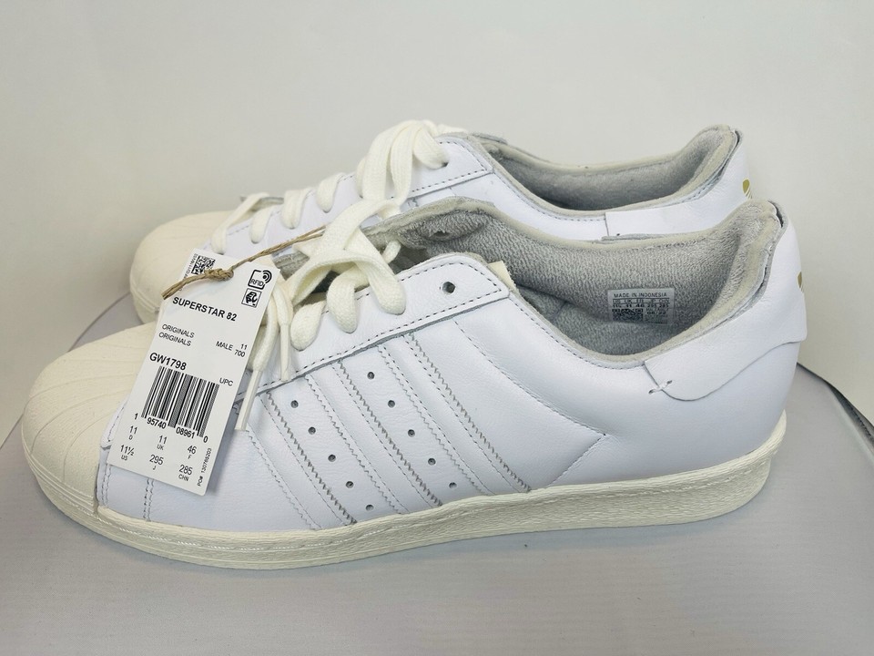Adidas Superstar 82 'White Off White' GW1798 Men's US Size 11.5 New | eBay